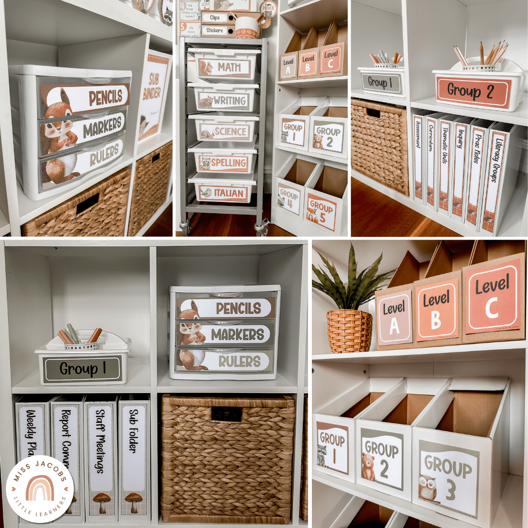 Woodland Classroom Decor Bundle - Forest Friends Theme - Miss Jacobs