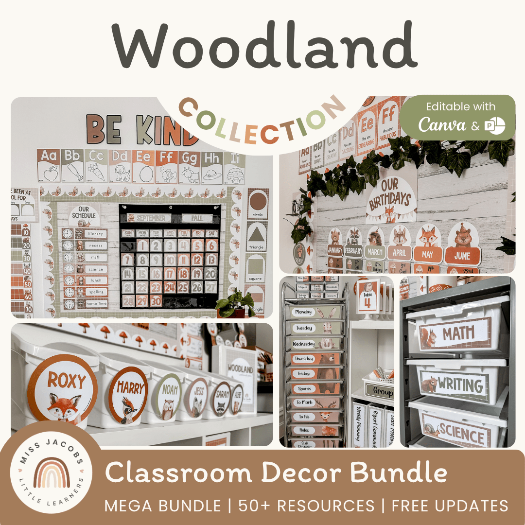 Classroom Decor Bundles - Miss Jacobs Little Learners