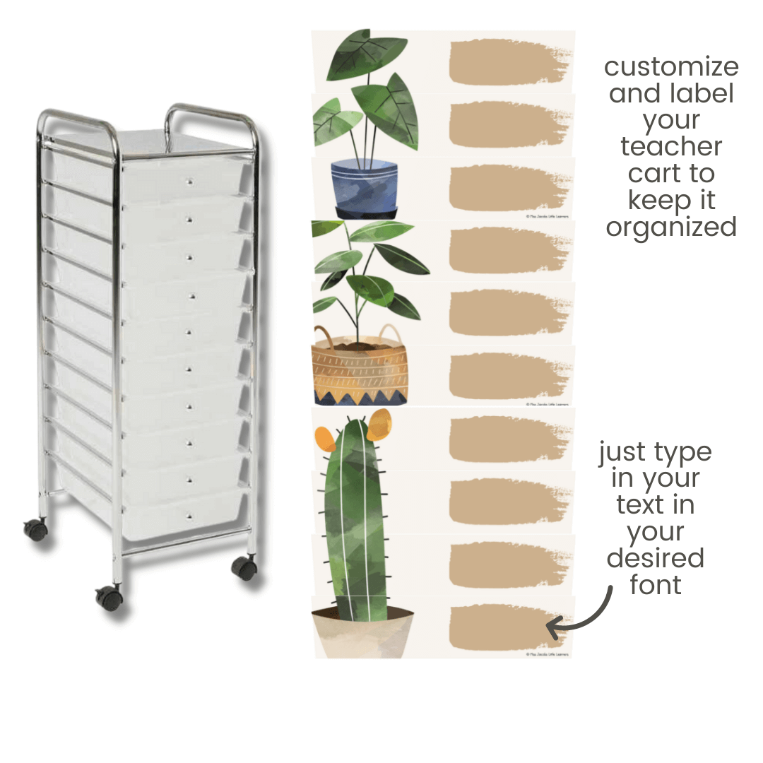 Boho Plants Classroom Decor Page 2 - Miss Jacobs Little Learners