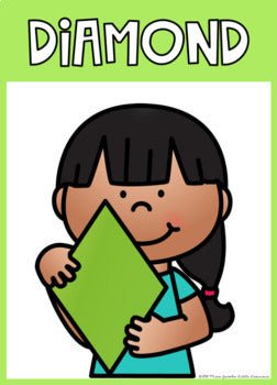 2D Shape Posters | Rainbow