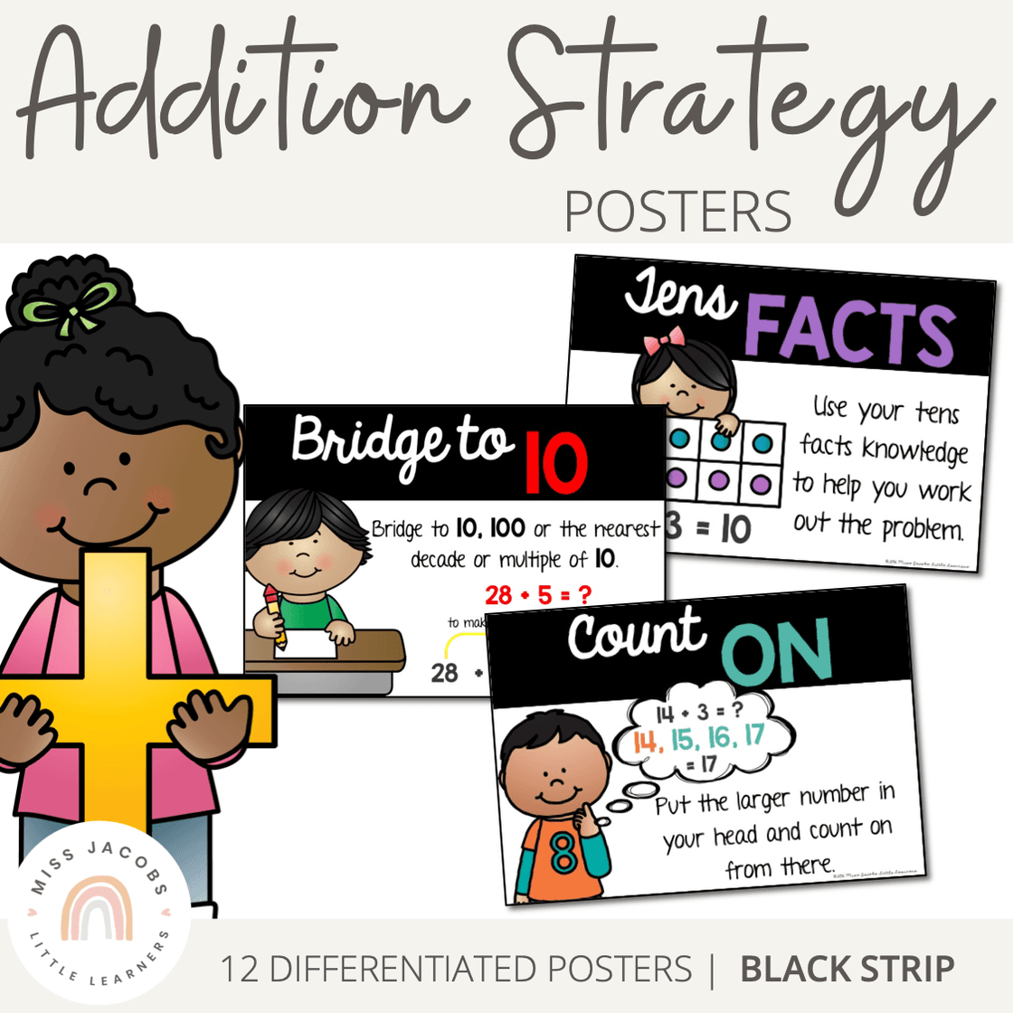 Addition Strategy Posters – Miss Jacobs Little Learners