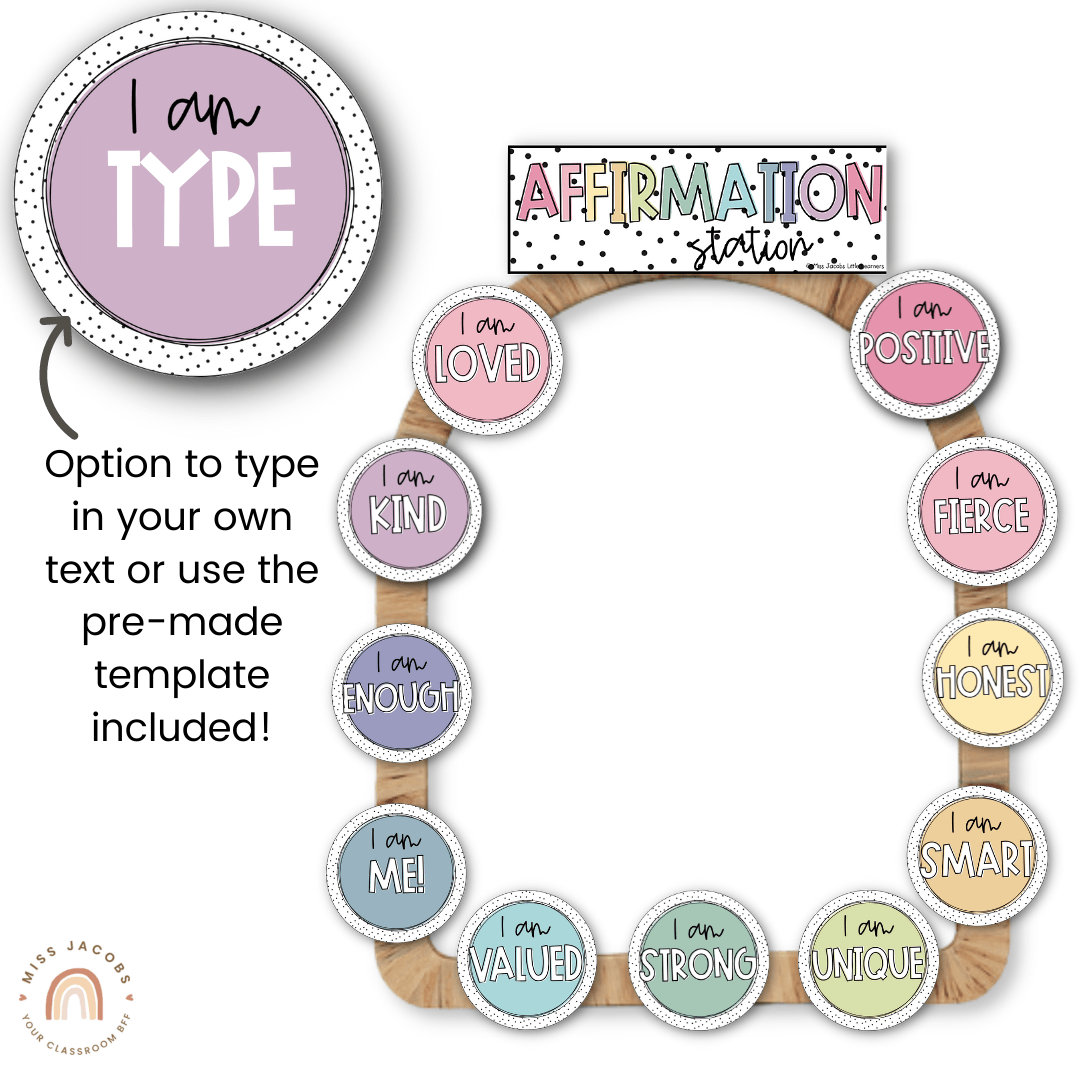 Editable & Printable Classroom Decor Page 6 - Miss Jacobs Little Learners