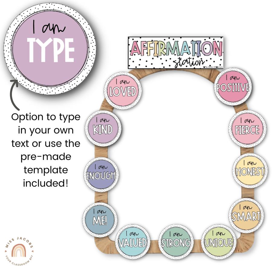 Spotty Pastels Classroom Theme - Miss Jacobs Little Learners Page 2 ...