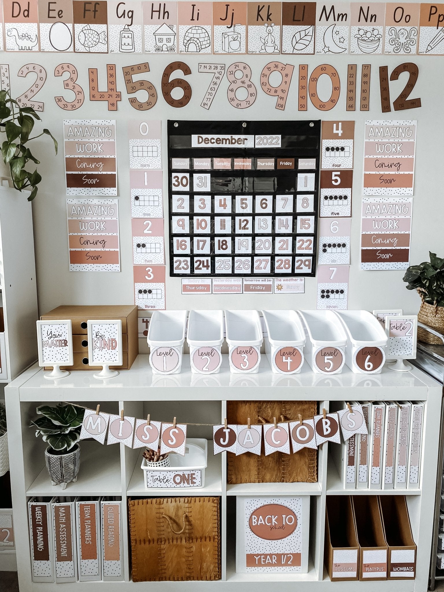 Alphabet Posters - Spotty Neutrals