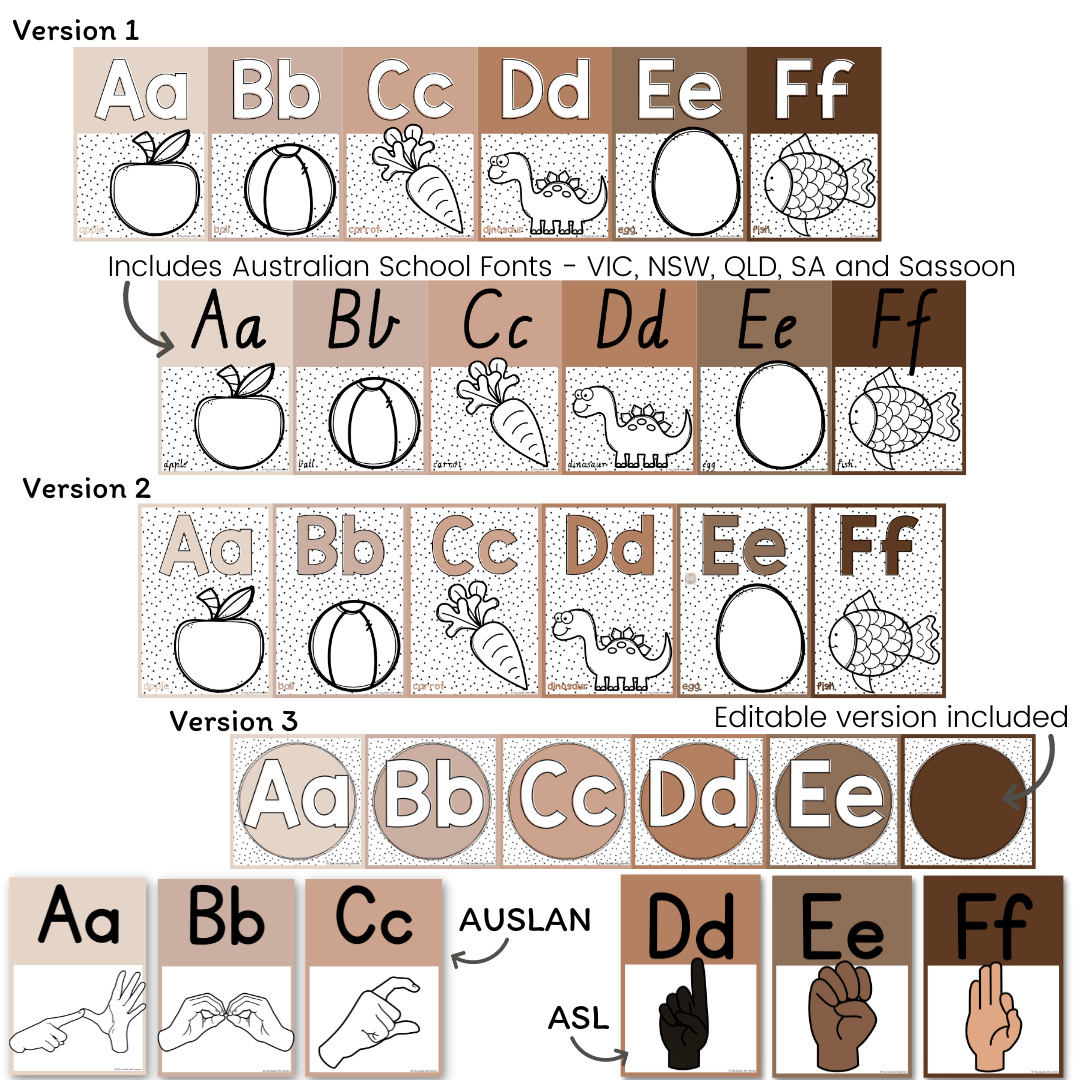 Alphabet Poster - Miss Jacobs Little Learners Page 2 - Miss Jacobs ...