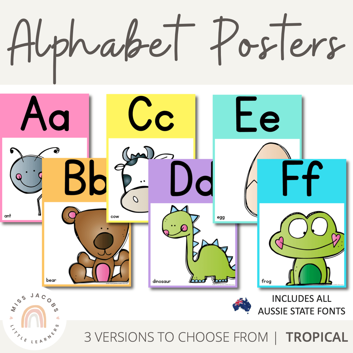 Alphabet Poster – Miss Jacobs Little Learners
