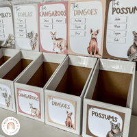 Reading Group Organizers & Labels - Australiana Theme - MJLL – Miss ...