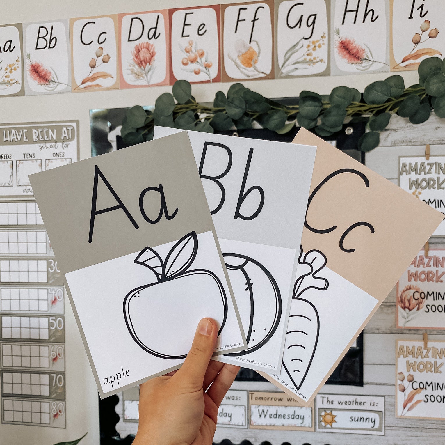 Alphabet Posters Bundle - Australiana Classroom Theme - MJLL