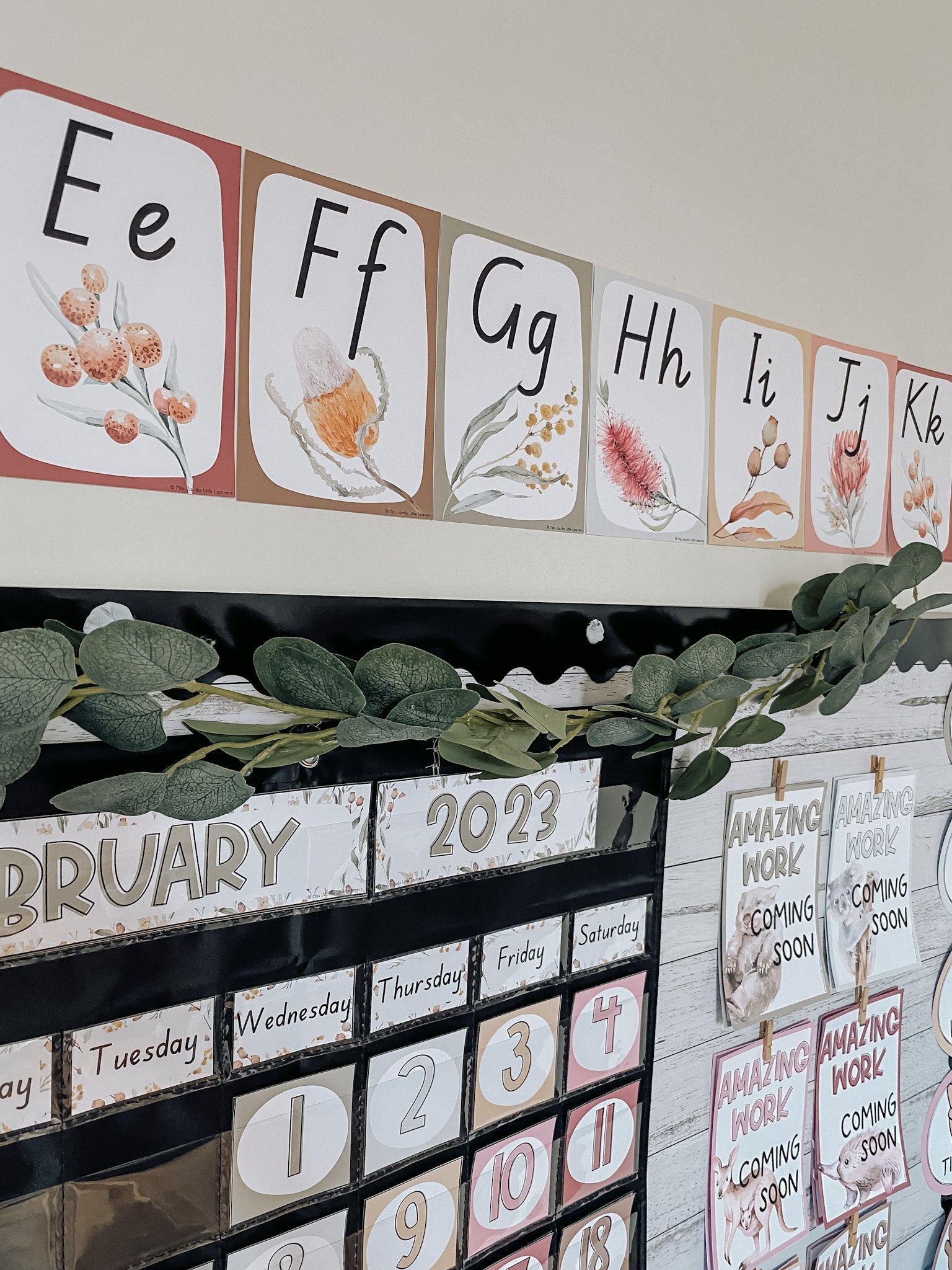 Alphabet Posters Bundle - Australiana Classroom Theme - MJLL