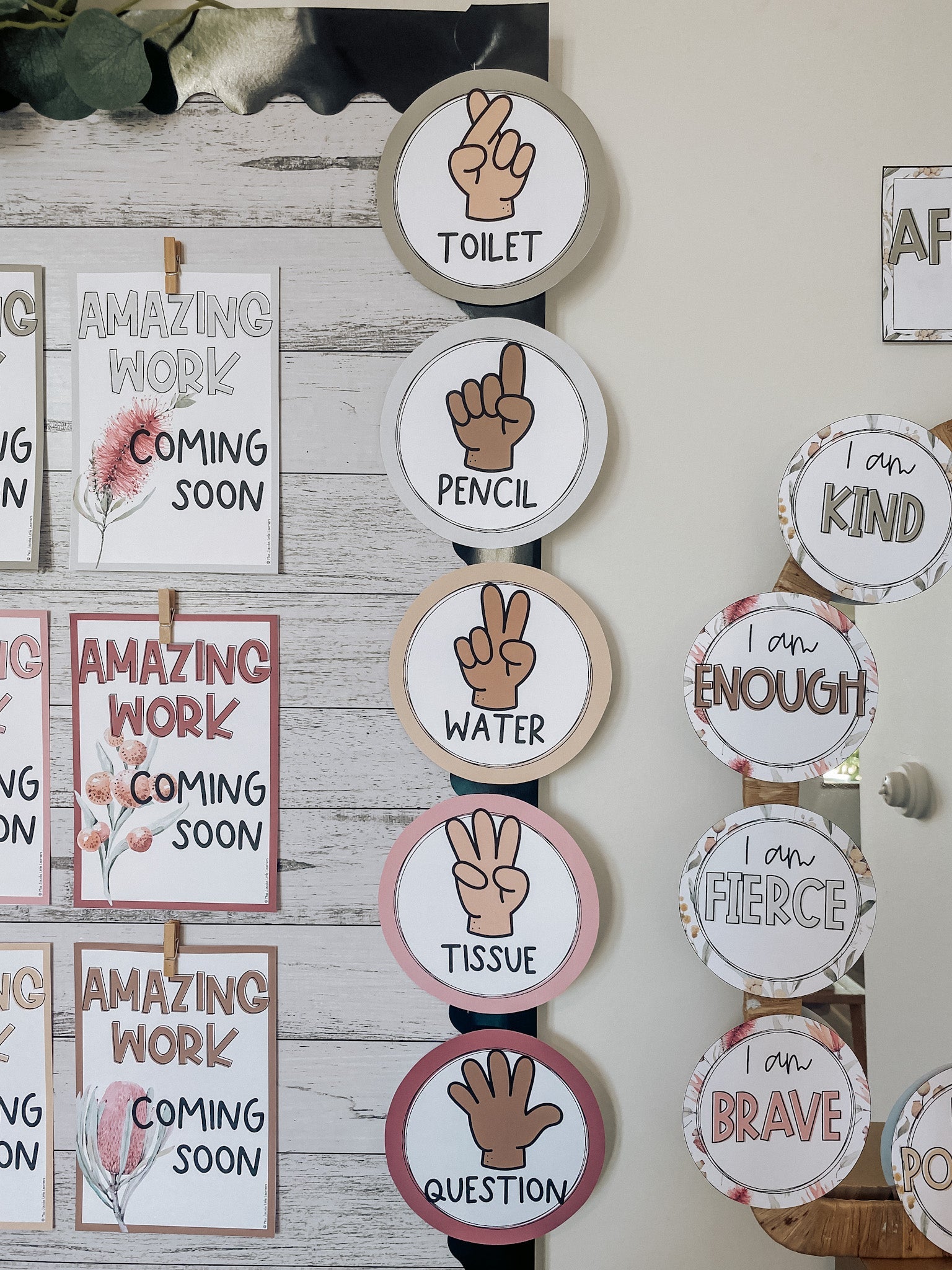 Australiana Classroom Decor - Native Flora and Fauna - Miss Jacobs