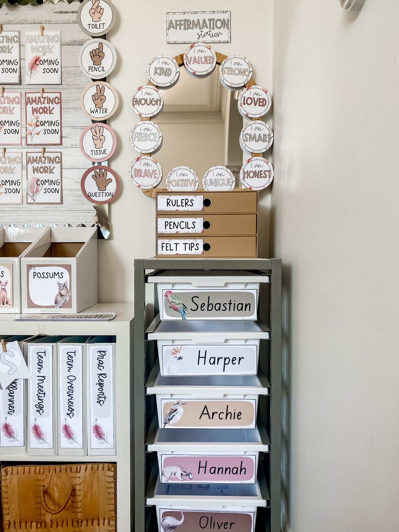 Australiana Classroom Decor - Native Flora and Fauna - Miss Jacobs