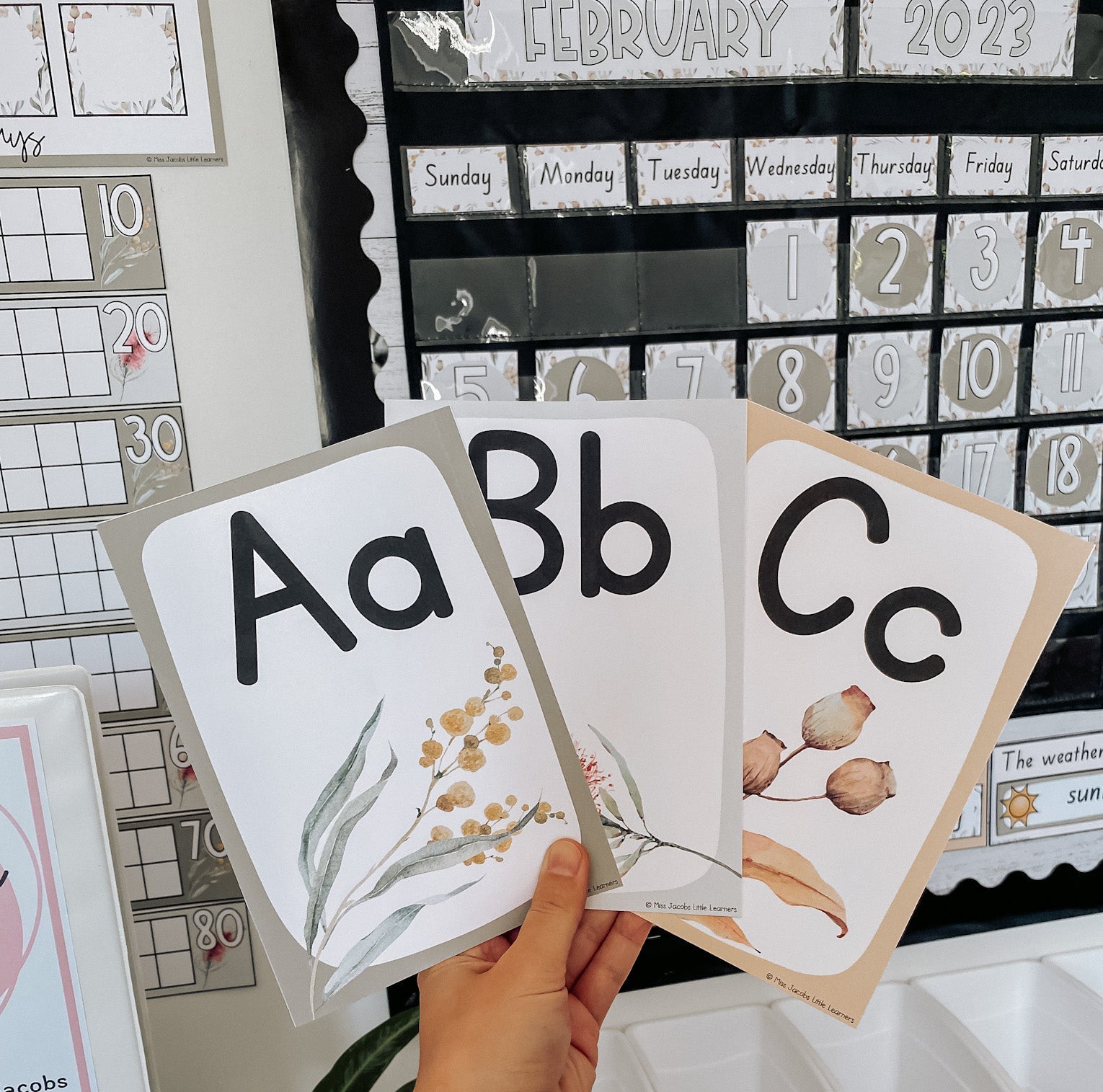 Australiana Classroom Decor - Native Flora and Fauna - Miss Jacobs