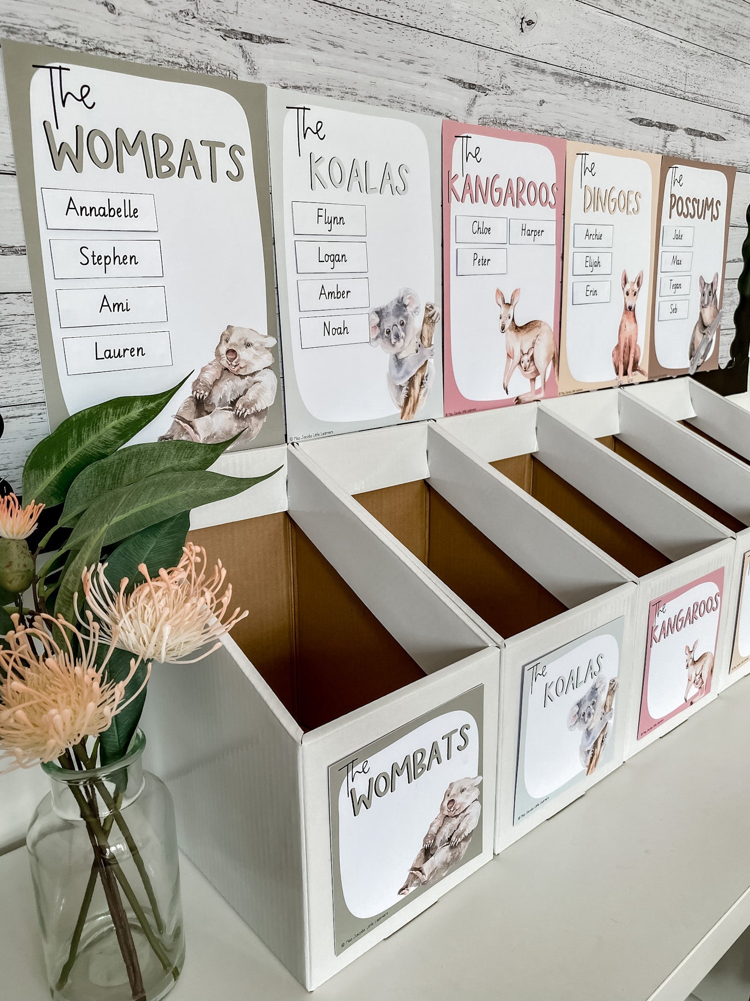 Australiana Classroom Decor - Native Flora and Fauna - Miss Jacobs