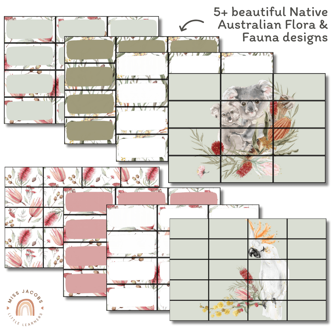 Teacher Toolbox Labels | Australiana