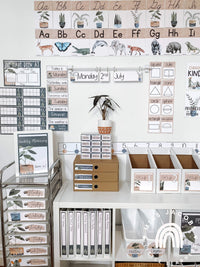 Boho Plants Classroom Decor - Rustic Boho Theme - Miss Jacobs