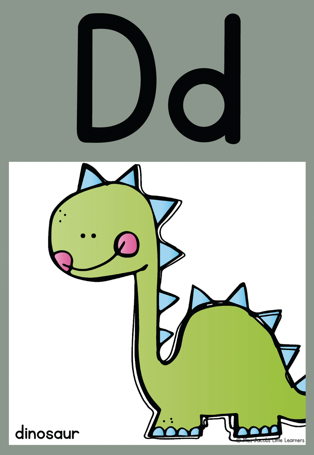 Alphabet Poster – Miss Jacobs Little Learners