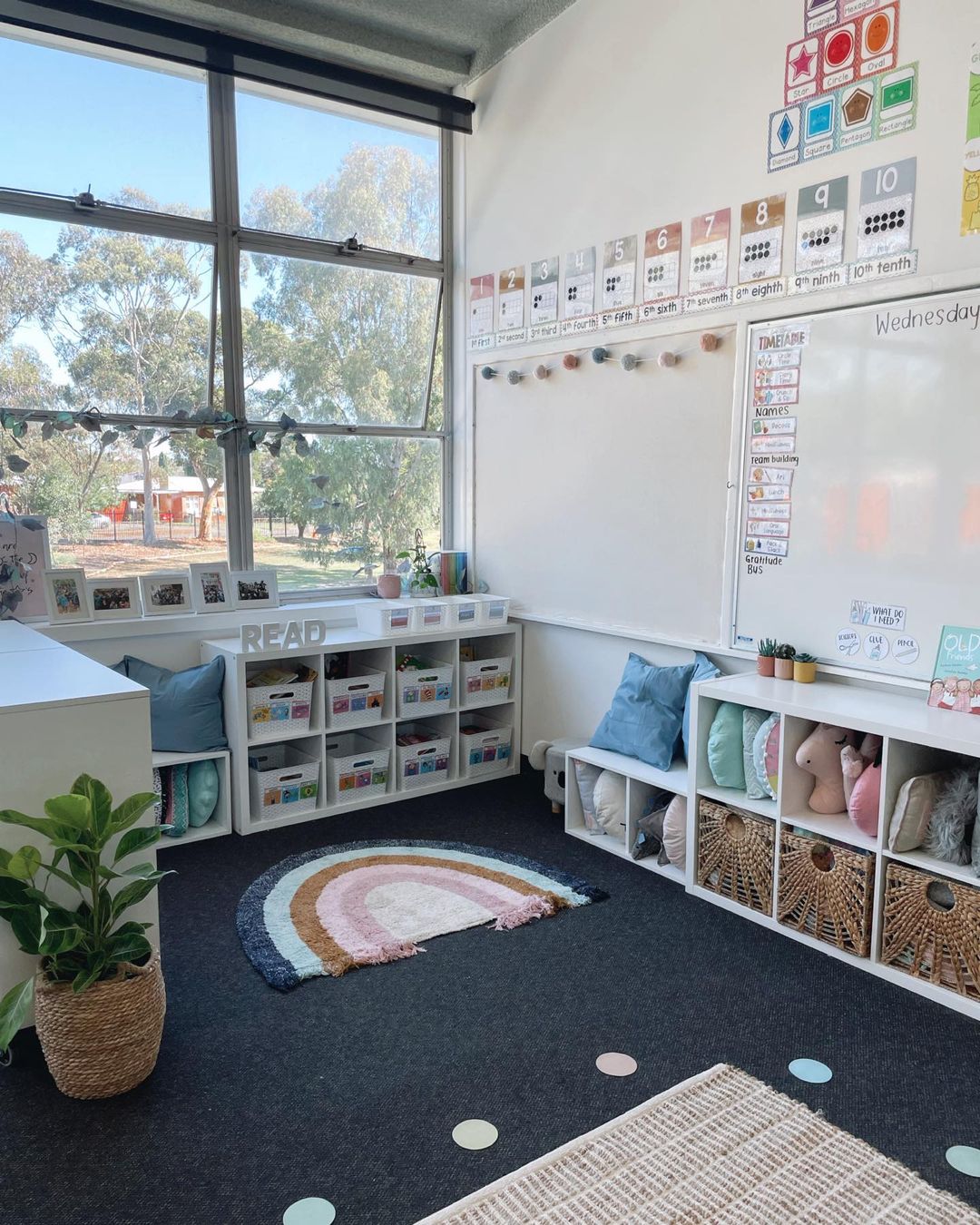 Boho Rainbow Classroom Decor - Boho Neutrals Theme - Miss Jacobs