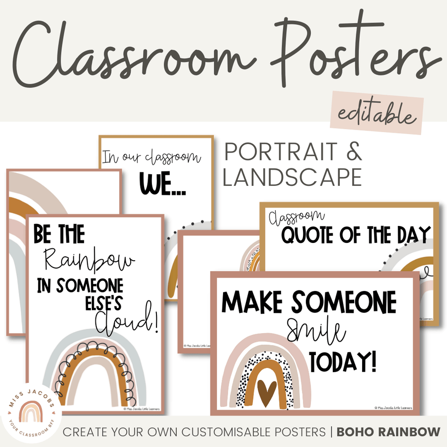Teaching resources and decor for a calm classroom - Miss Jacobs Little ...