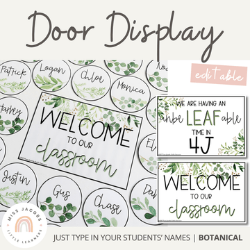 Classroom Door Displays - Miss Jacobs Little Learners