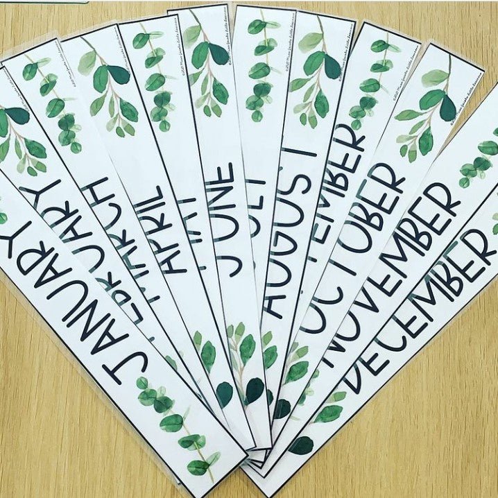 Classroom Decor Bundle | Botanical Modern Farmhouse - Miss Jacobs ...