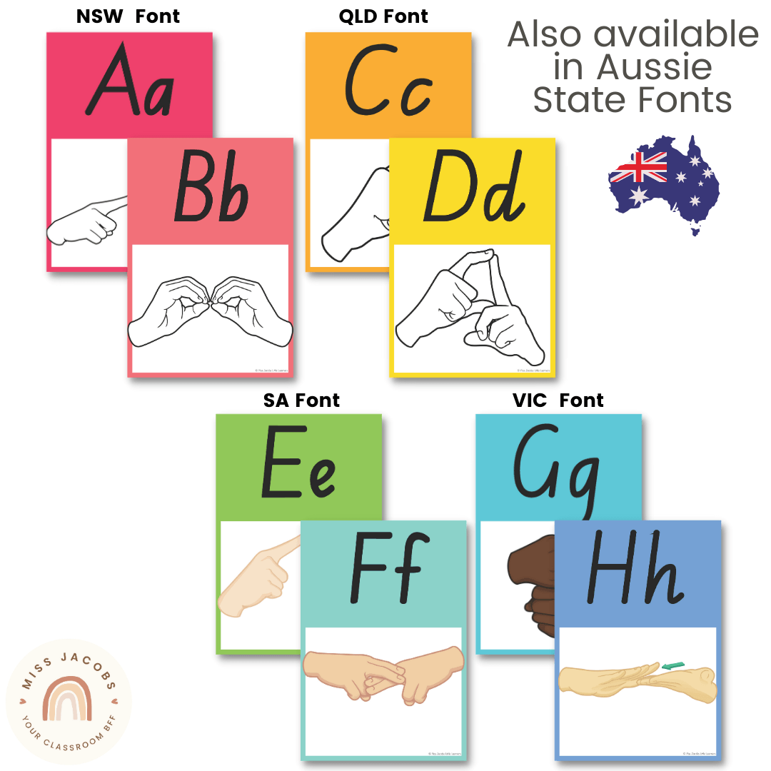 Alphabet Poster Page 6 - Miss Jacobs Little Learners