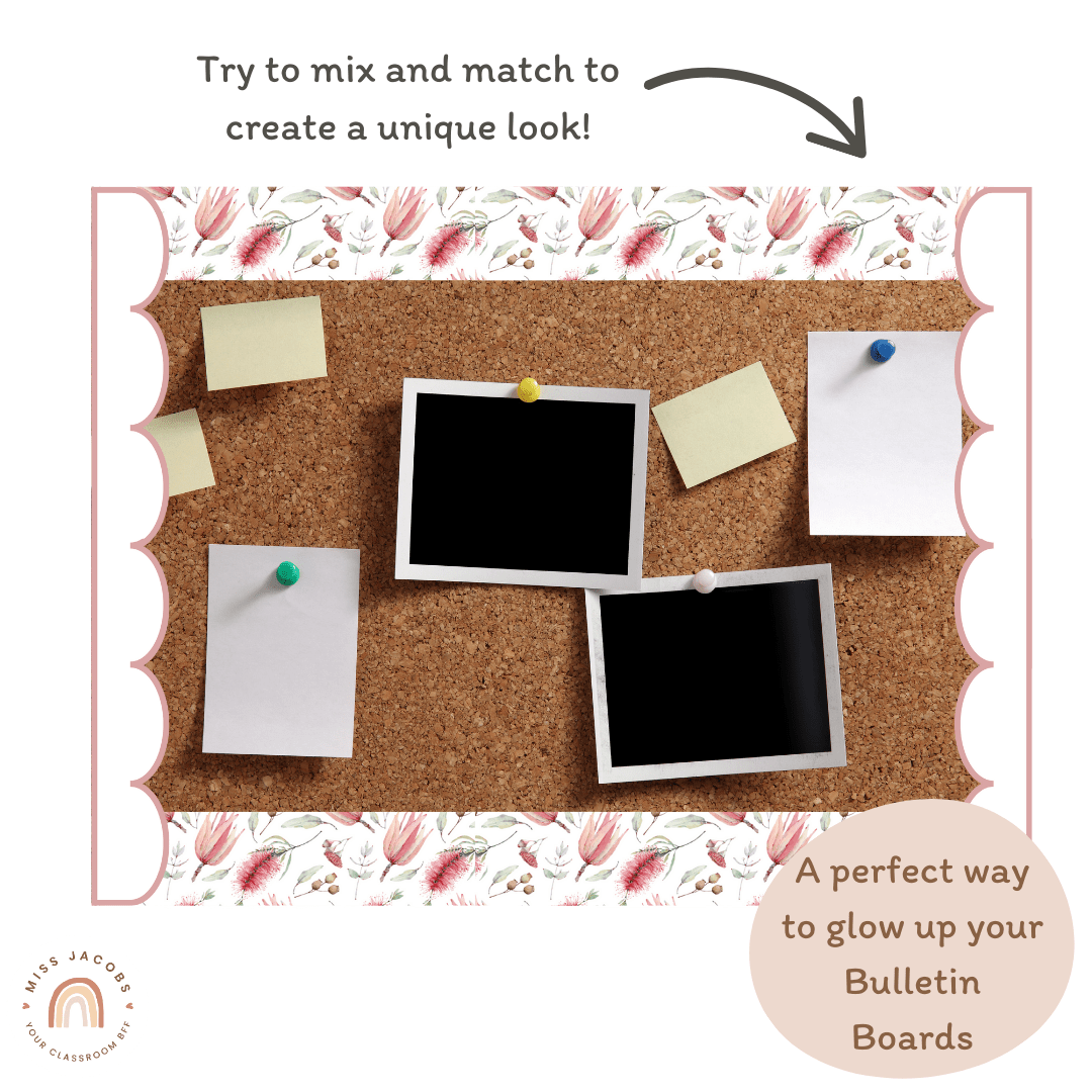 Bulletin Board Borders | Australiana