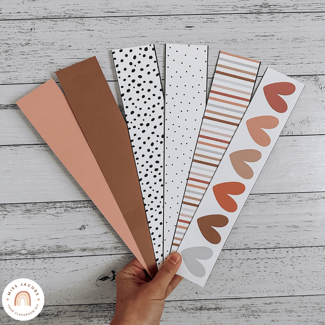 Bulletin Board Borders | Boho Vibes