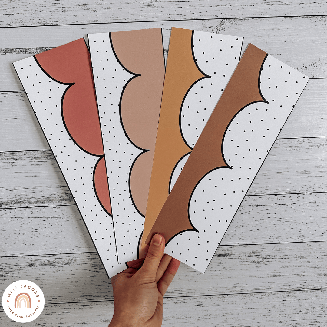 Bulletin Board Borders | Boho Vibes