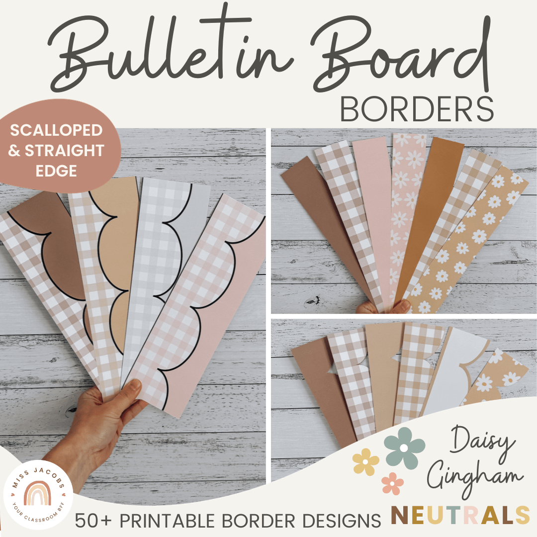 Bulletin Board Borders - Miss Jacobs Little Learners
