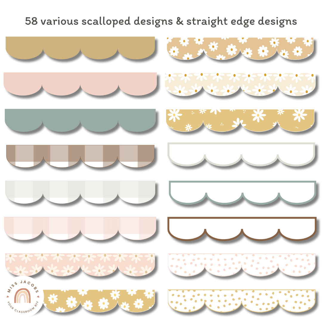 Bulletin Board Borders - Miss Jacobs Little Learners