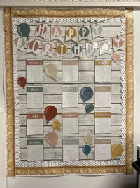 Bulletin Board Bunting | Spotty Boho