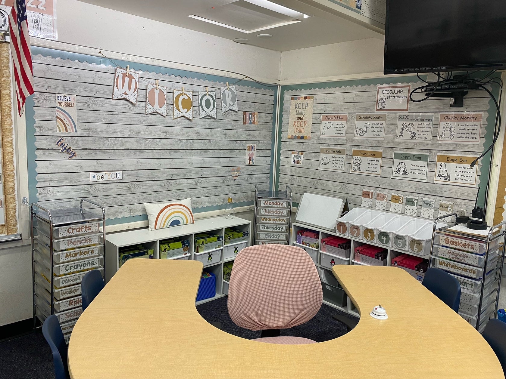 Bulletin Board Bunting | Spotty Boho