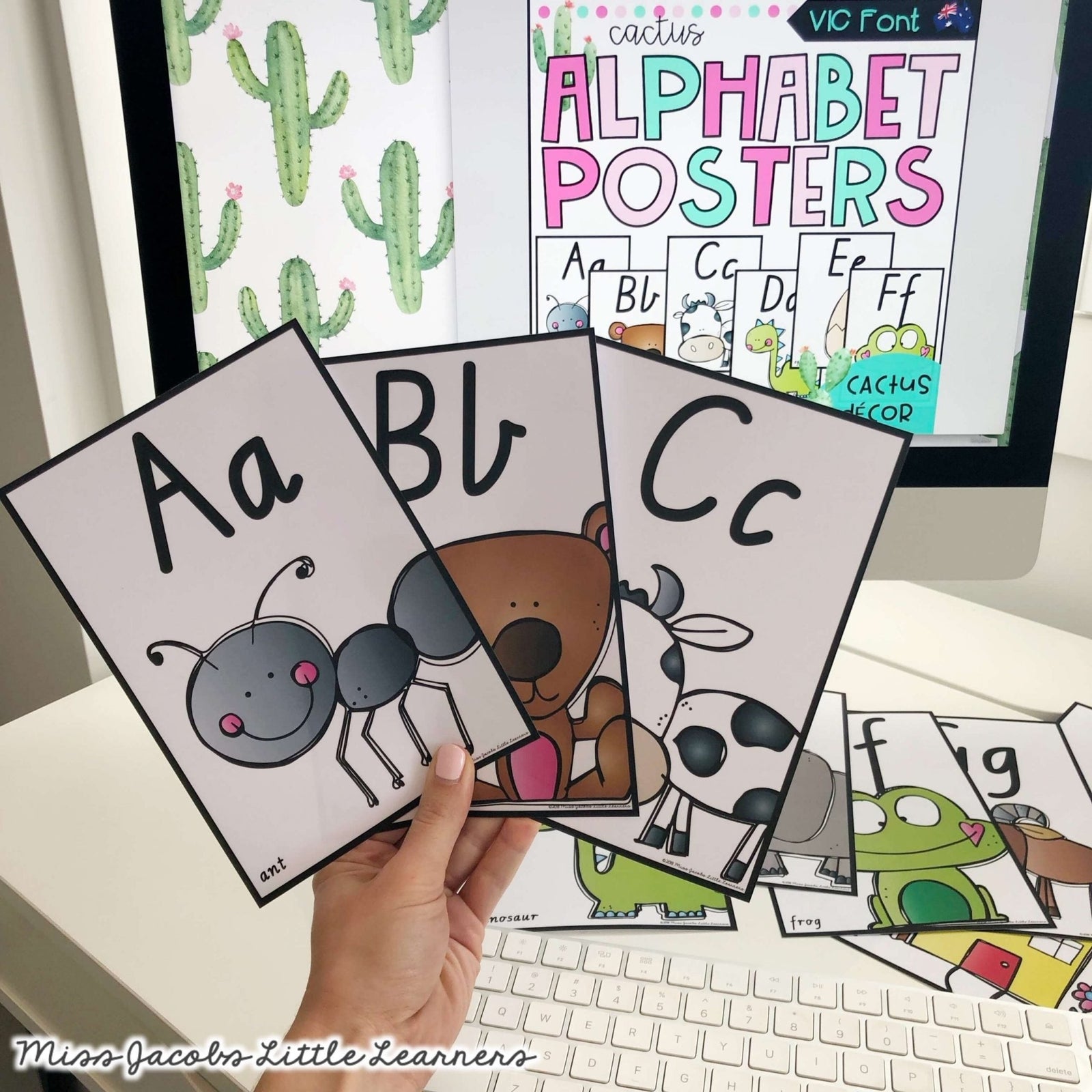Cactus & Succulent Classroom Decor Bundle - Miss Jacobs Little Learners
