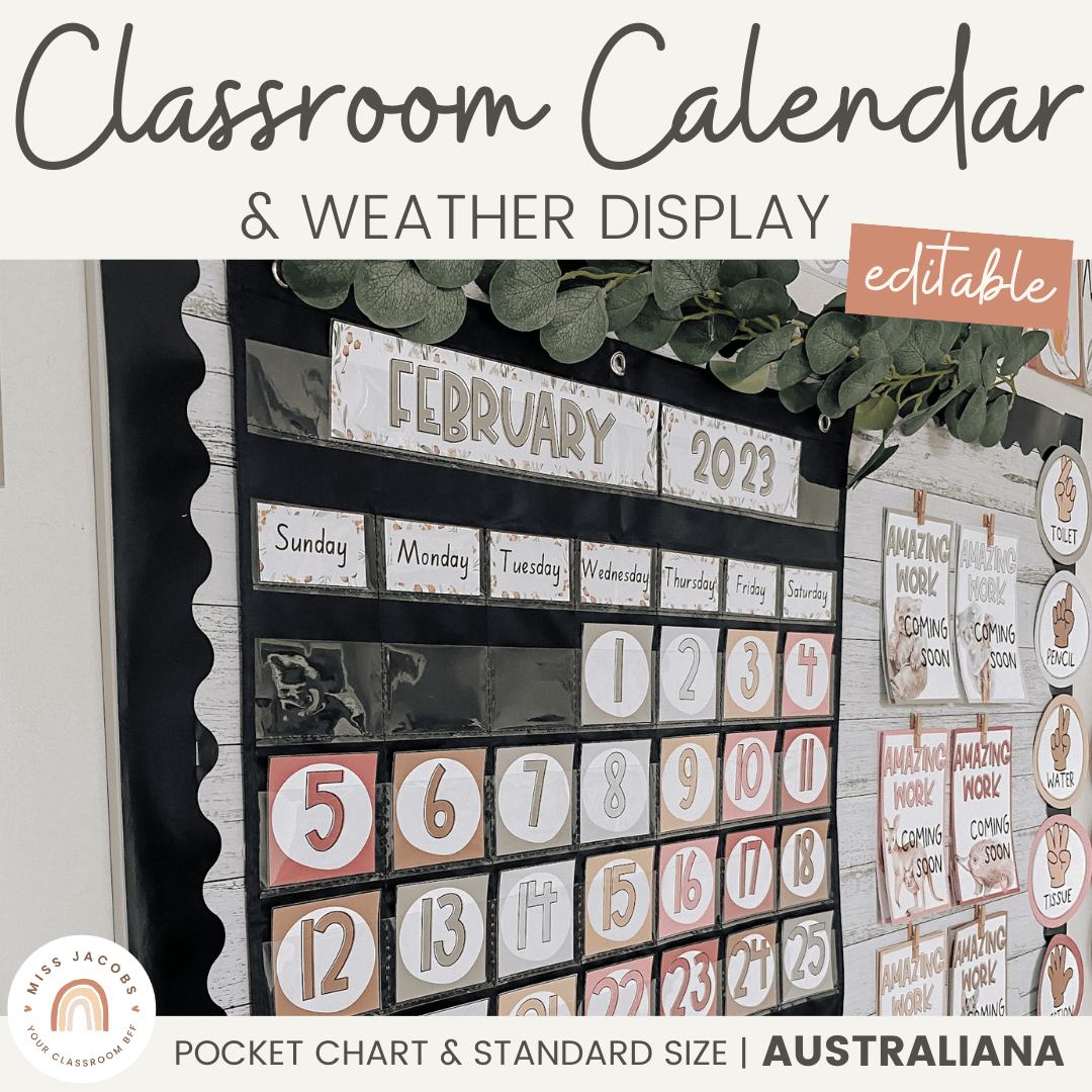 Classroom Calendar Page 2 - Miss Jacobs Little Learners