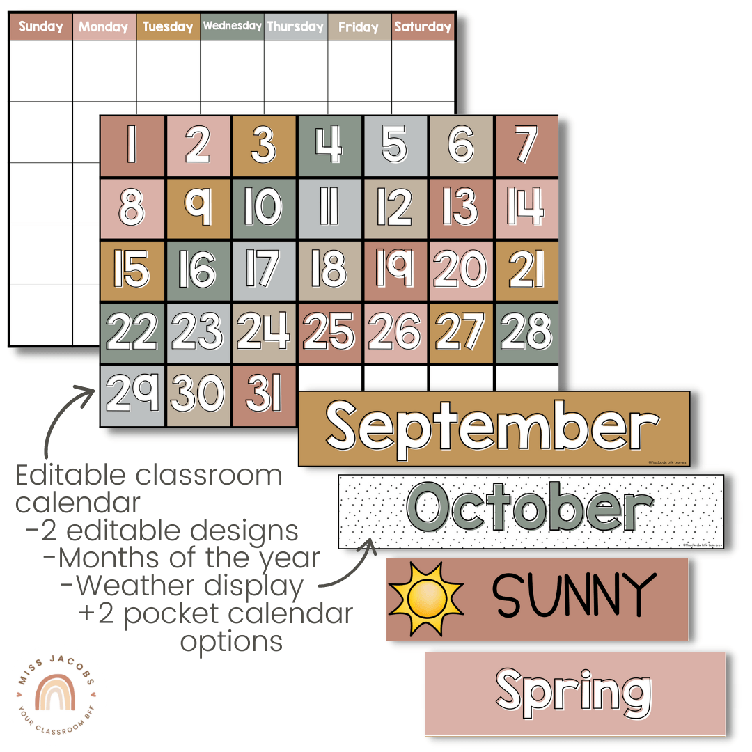 Spotty Boho Classroom Collection - Miss Jacobs Little Learners Page 2 ...