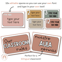 Simple Boho Classroom Rules Posters - Default Title - Miss Jacobs ...
