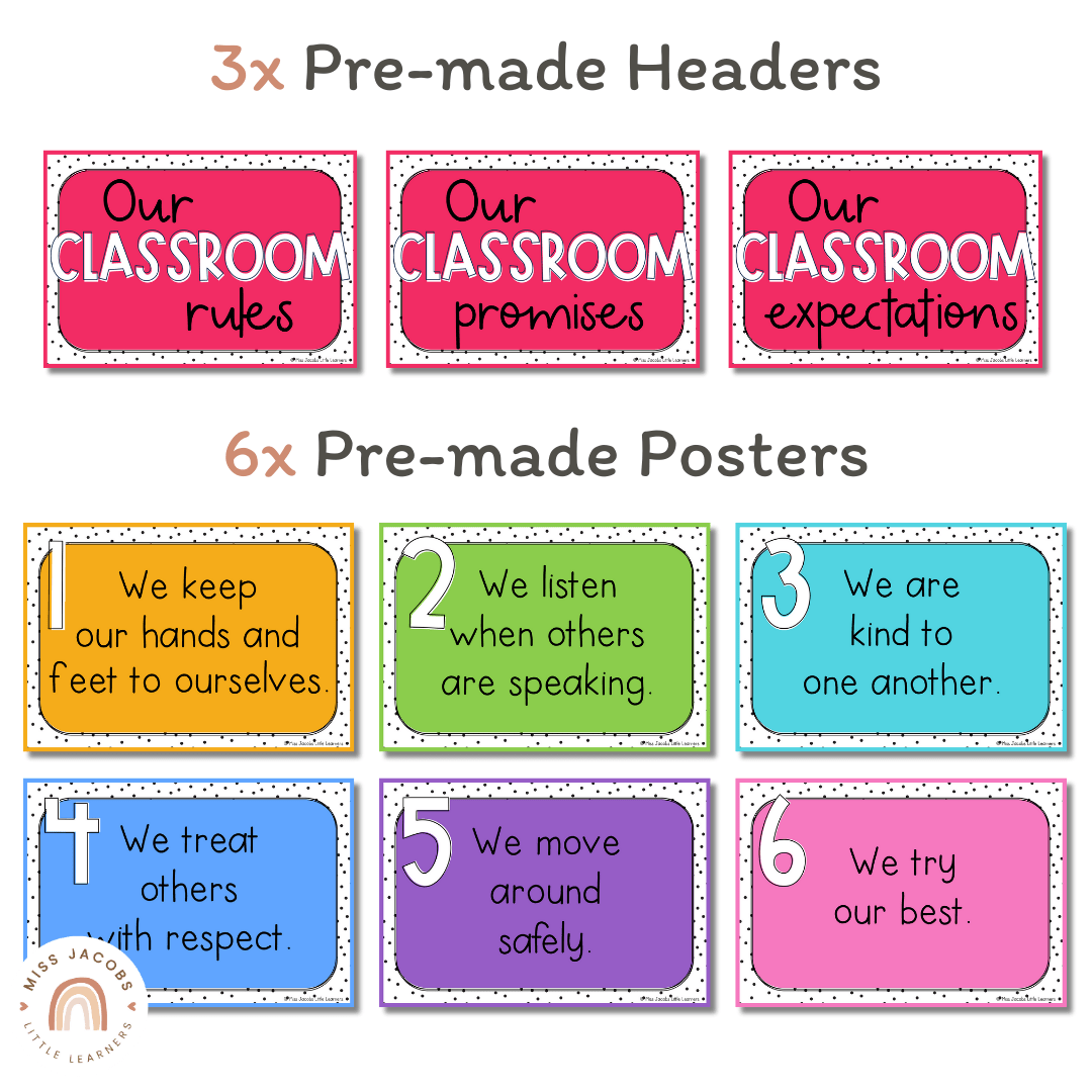 Classroom Posters - Miss Jacobs Little Learners - Miss Jacobs Little ...