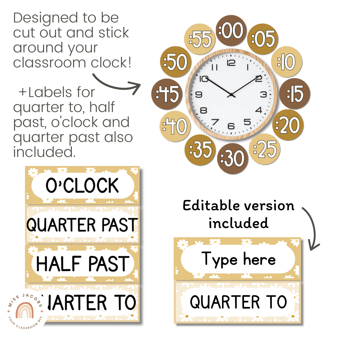 Daisy Gingham Neutrals Theme - Miss Jacobs Little Learners Page 2 ...