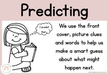 Reading Comprehension Strategies Posters - Rainbow Calm Colors – Miss ...