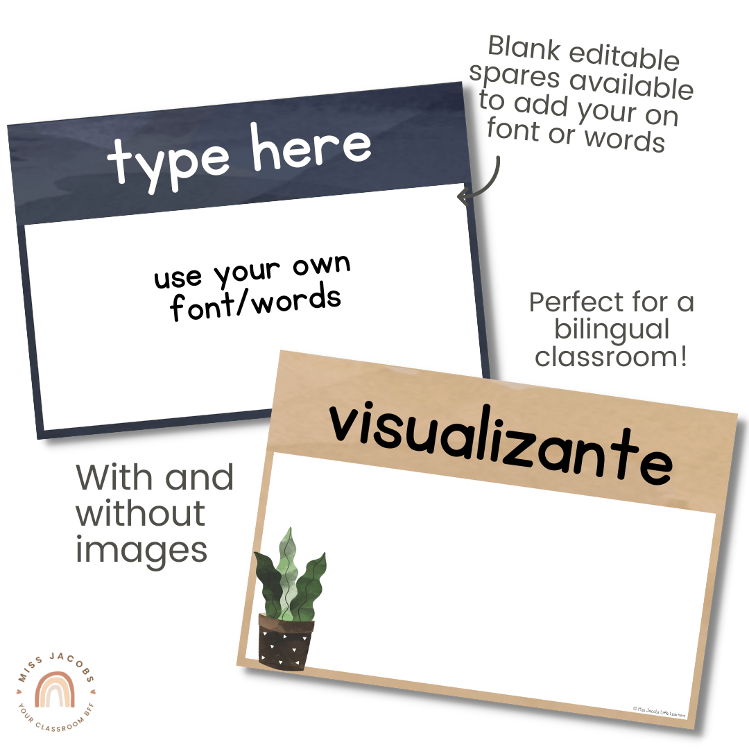 Reading Comprehension Strategies Posters - Boho Plants Decor