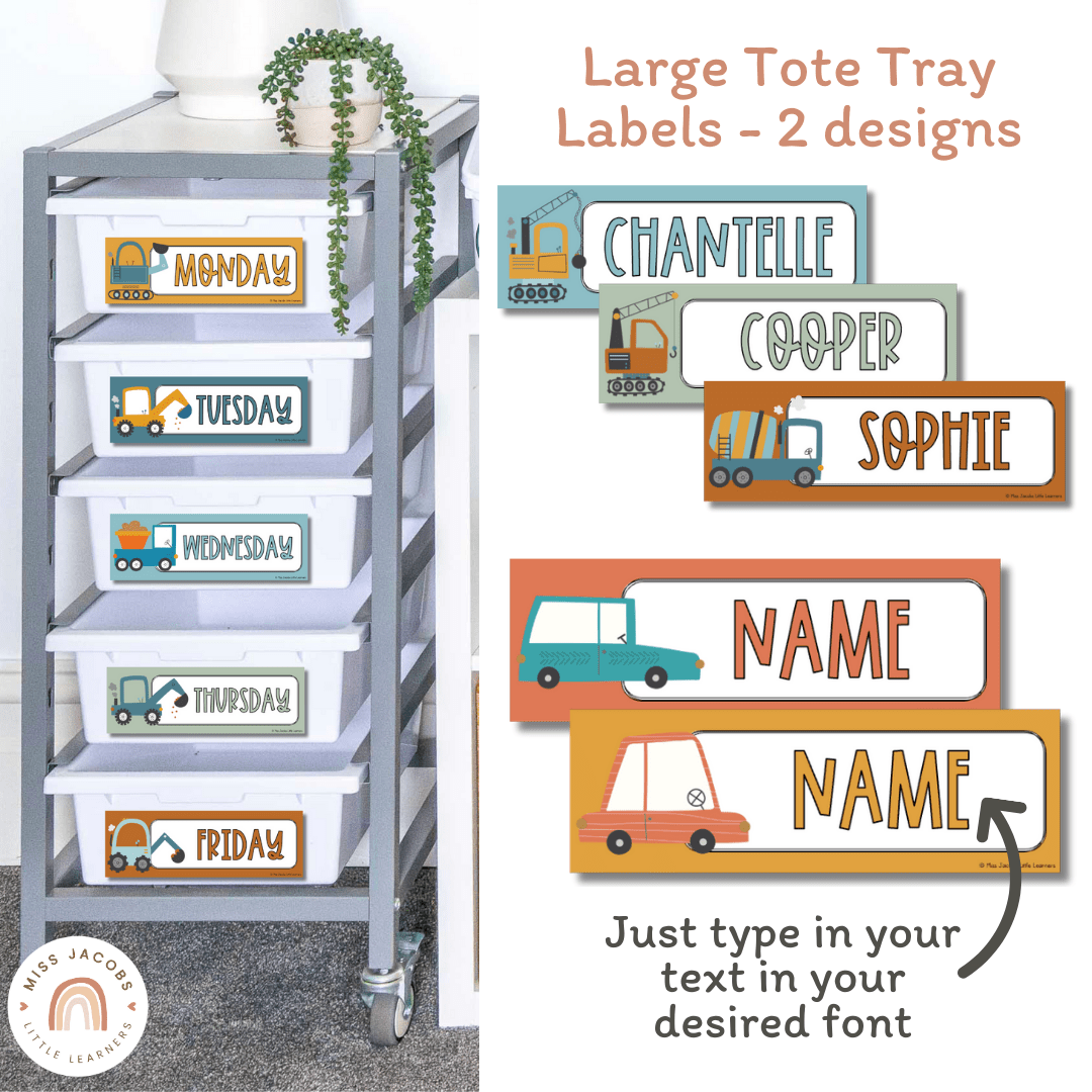 Classroom Labels Bundle (Student Name Tags, Posters & Door Display)