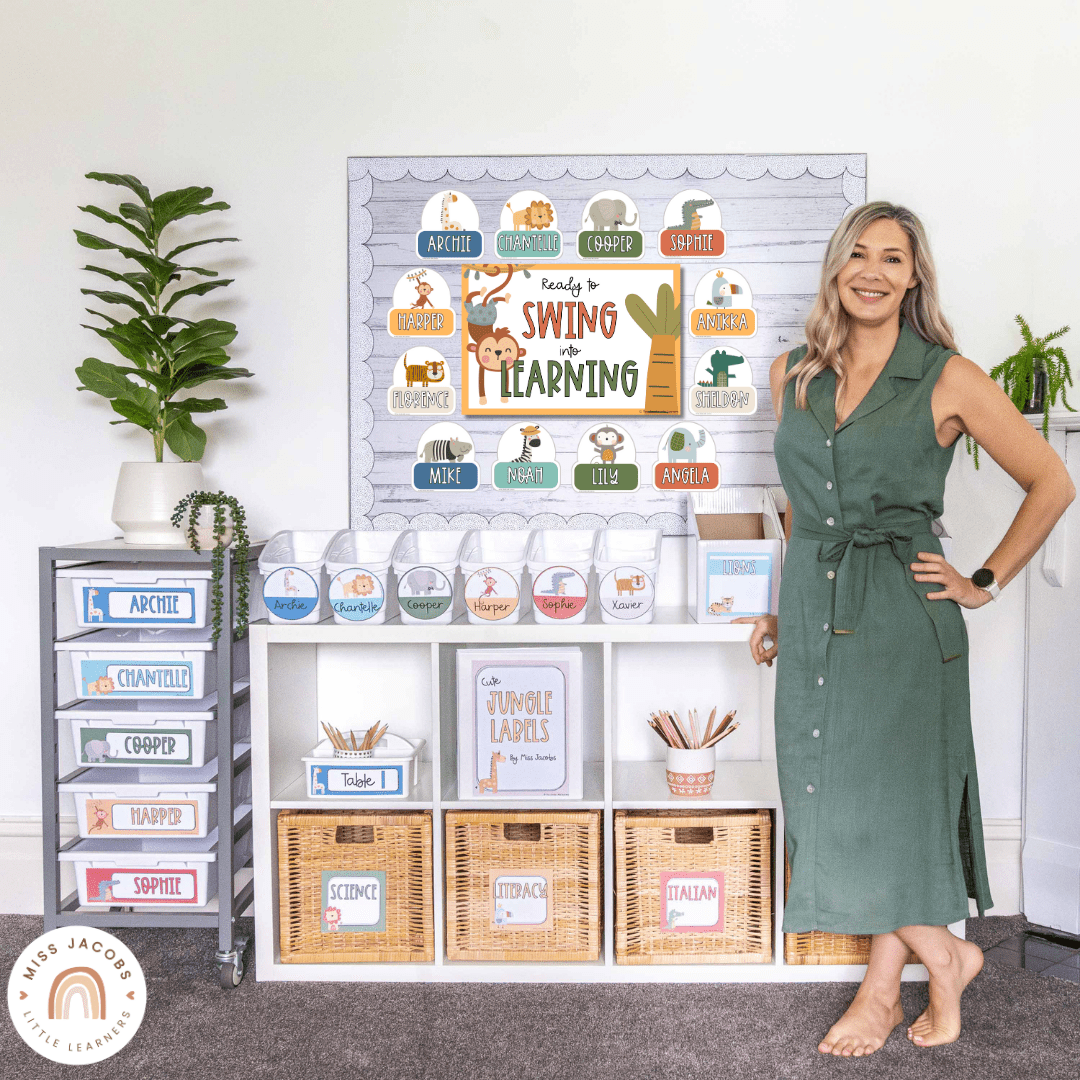 Safari Themed Classroom Decor - Miss Jacobs Little Learners