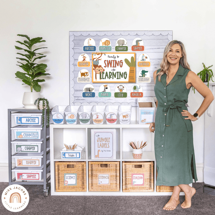 Safari Themed Classroom Decor – Miss Jacobs Little Learners