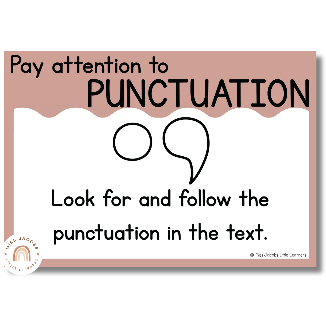 Reading Decoding Strategies Posters - Cute Sea Life Theme