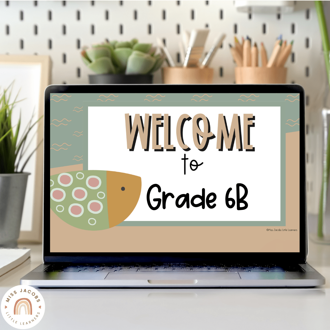 Google Morning Slides & PowerPoint Templates - Cute Sea Life