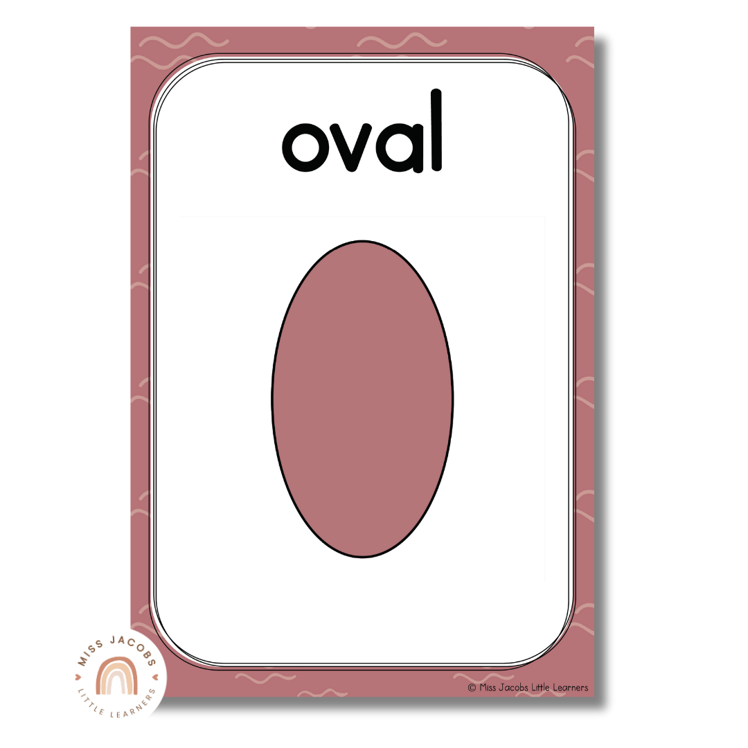 Shape Posters - Cute Sea Life Classroom Decor