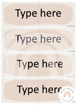 Days and Months Flashcards - Modern BOHO VIBES Classroom Decor – Miss ...