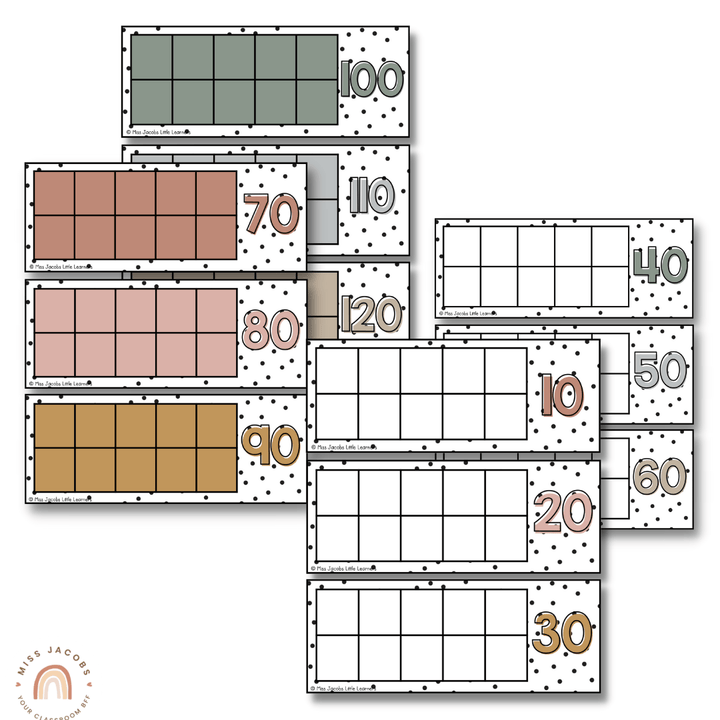 100 Days of School Poster - Miss Jacobs Little Learners