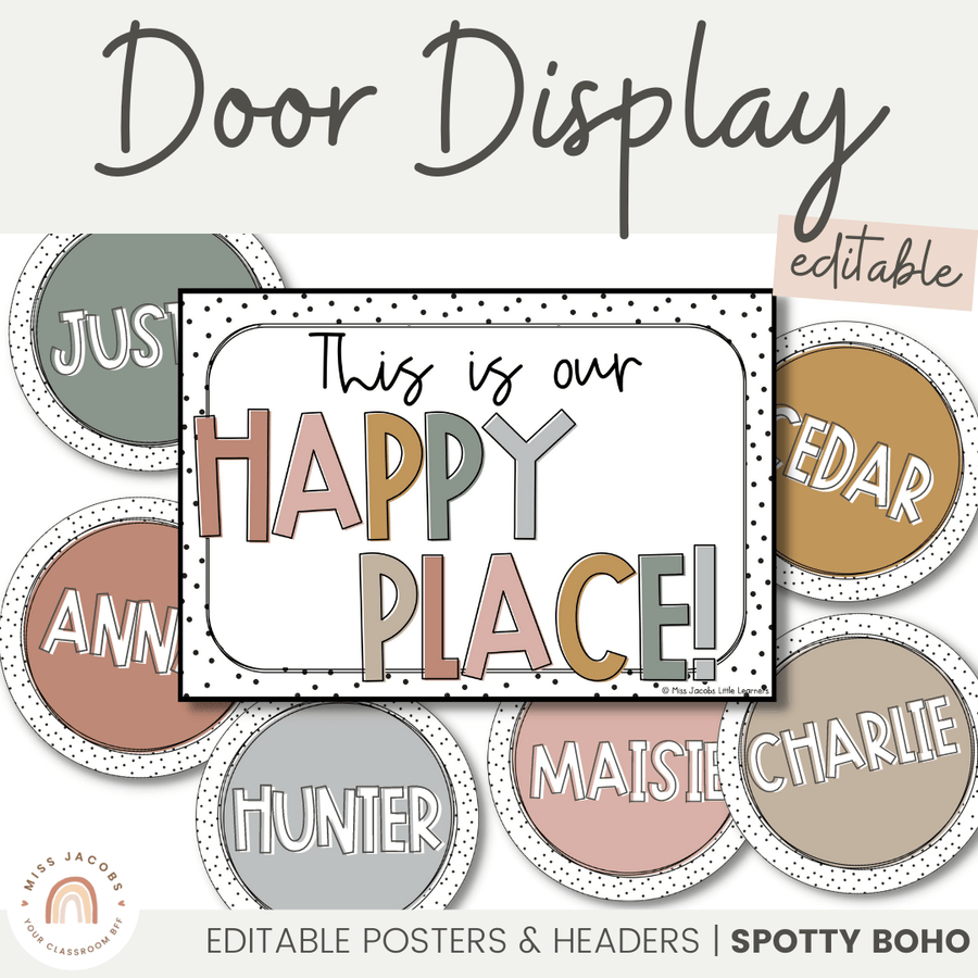Classroom Door Displays - Miss Jacobs Little Learners