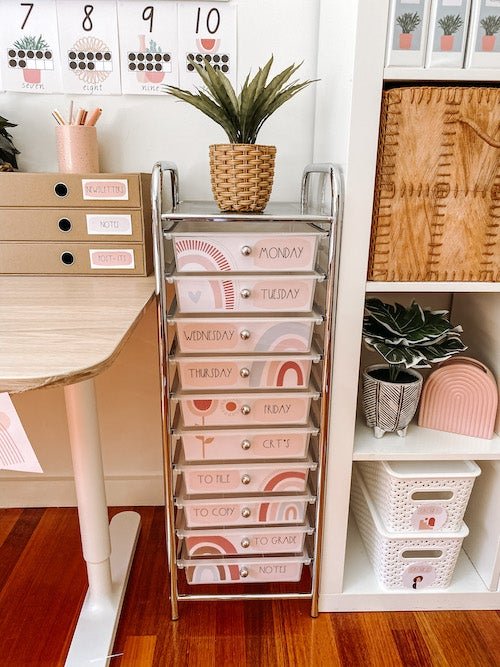 Earthy Rainbow Classroom Decor Collection - Miss Jacobs Little Learners